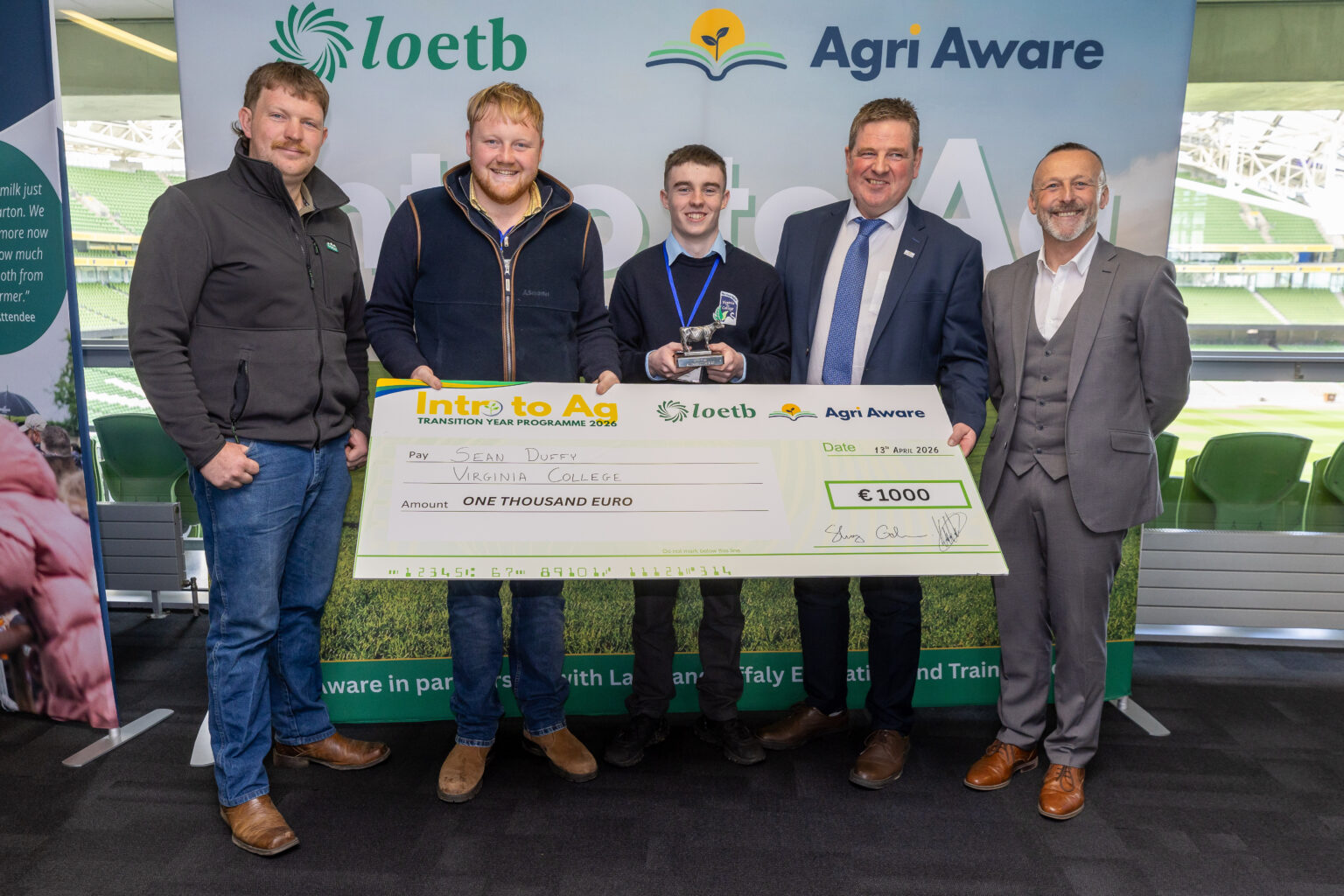 Sean Duffy Crowned National Winner of Intro to Ag Transition Year ...